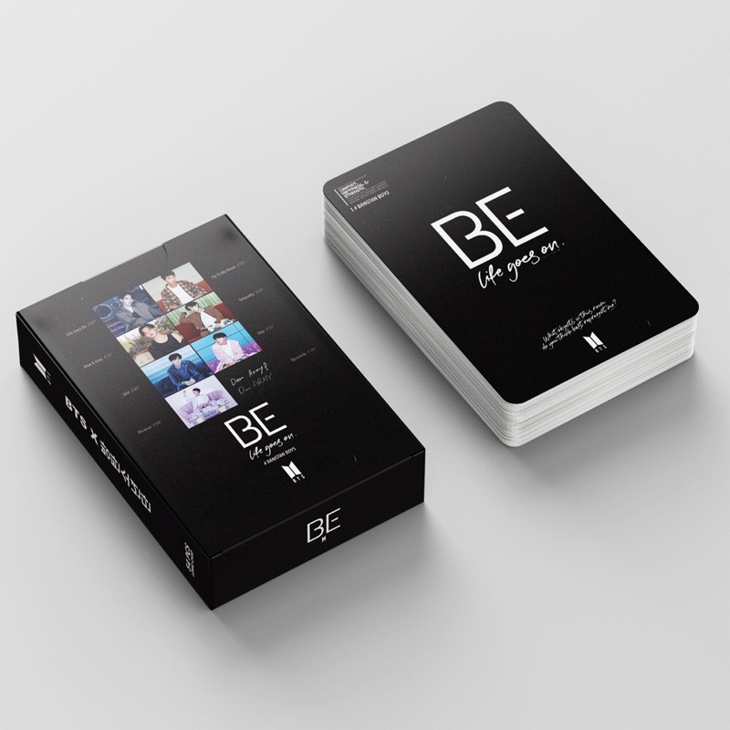 Bts - BE Life Goes On BLACK (LOMOCARD SET) | Shopee Philippines