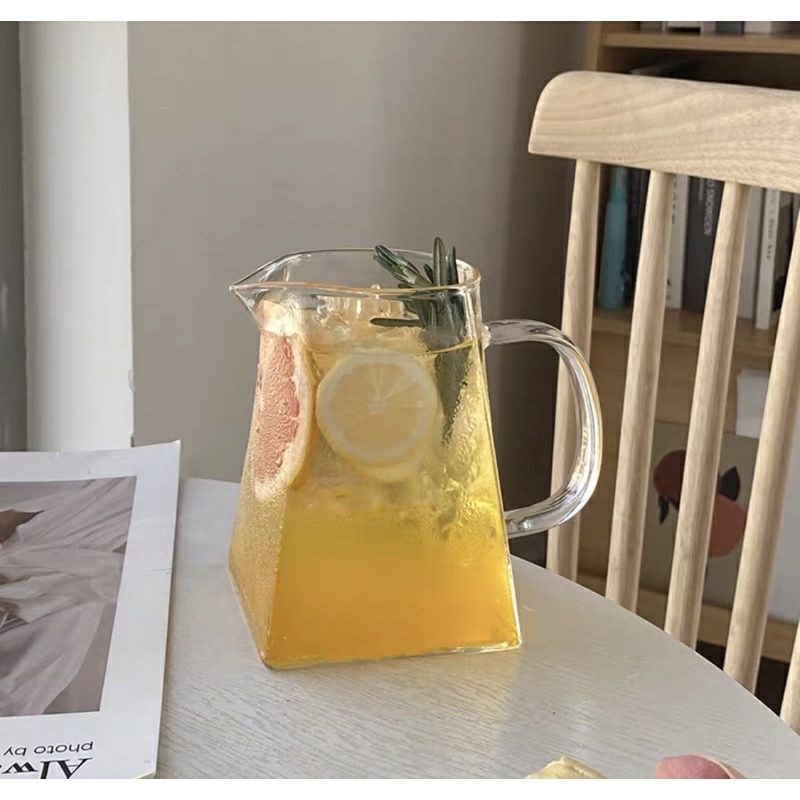 Korean style aesthetic l Glass jug pitcher | Shopee Philippines