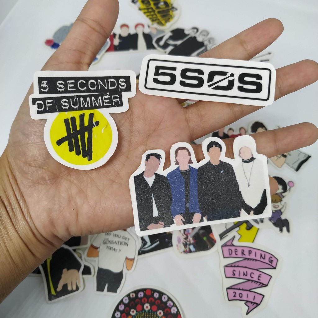Tumblr Sticker 5 Seconds Of Summer 5SOS (Contains 40pcs) | Shopee ...