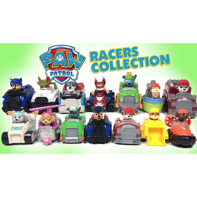 Paw Patrol Rescue Racers Nickelodeon original large size | Shopee ...
