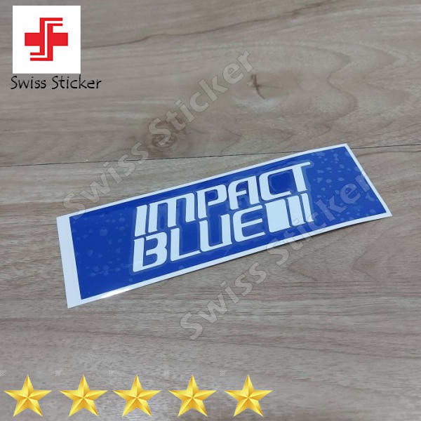 Cool Usui Impact Blue full color Initial D car sticker | Shopee Philippines