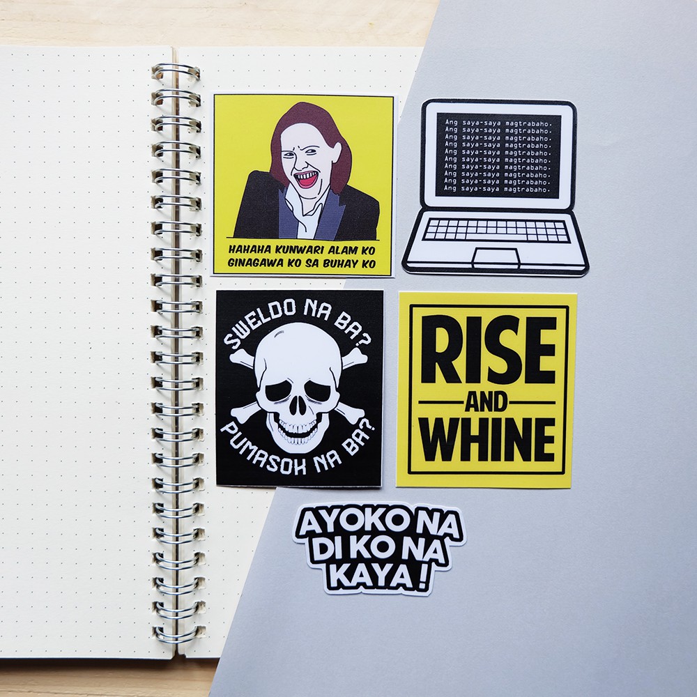 ANIYA CLOTHING Sticker Happy Set Waterproof Stickers Journal Laptop ...