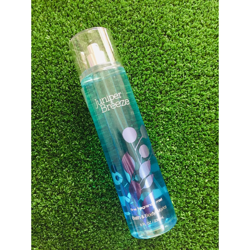 Bath and Body Signature Collection JUNIPER BREEZE Fine Fragrance Mist ...