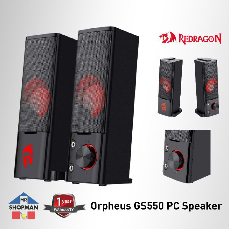 Redragon Orpheus GS550 PC Computer Speaker | Shopee Philippines