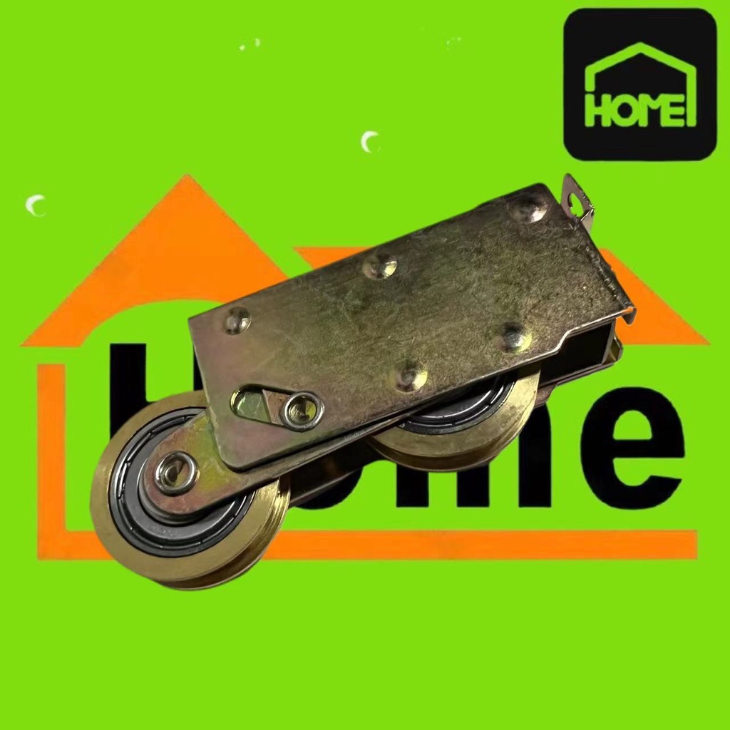 SD Roller Single/Double with Bearing Steel Wheel Brass Color for ...