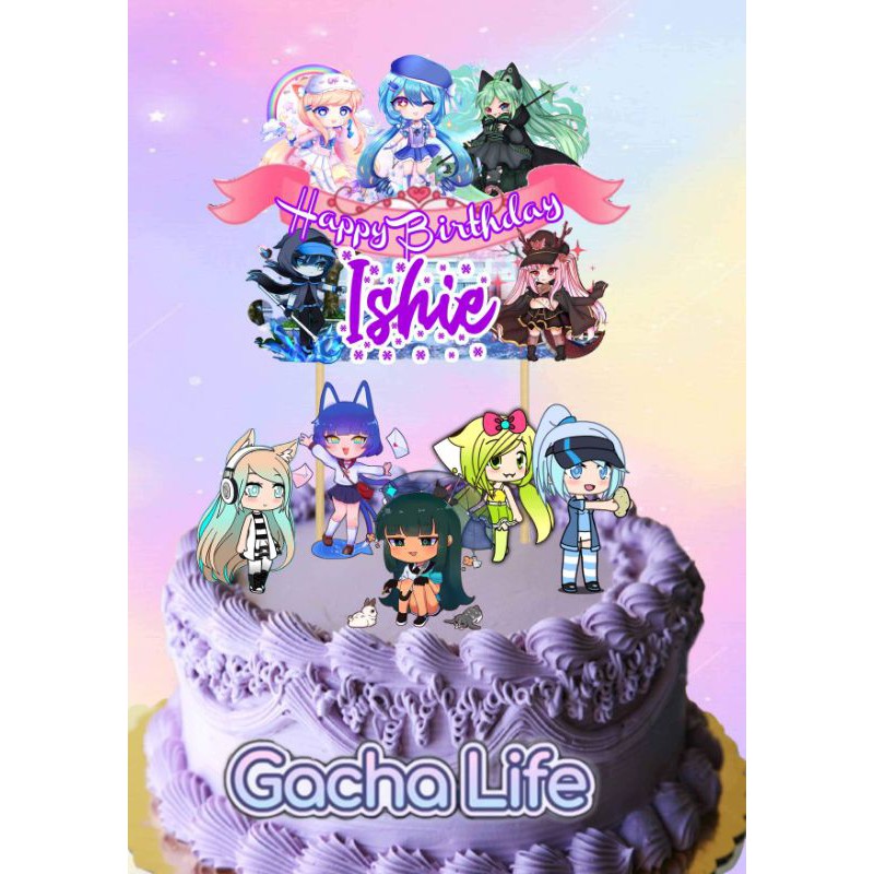 Gacha Life Customized Cake Topper | Shopee Philippines