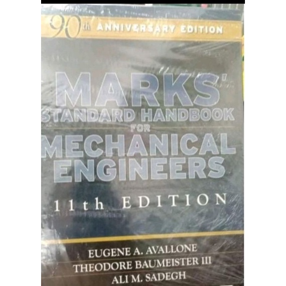 Marks Standard Handbook for Mechanical Engineers | Shopee Philippines