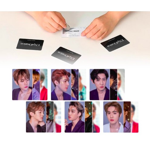 SM Exploration 5 goods: Lucky picture cards (Select members) | Shopee ...