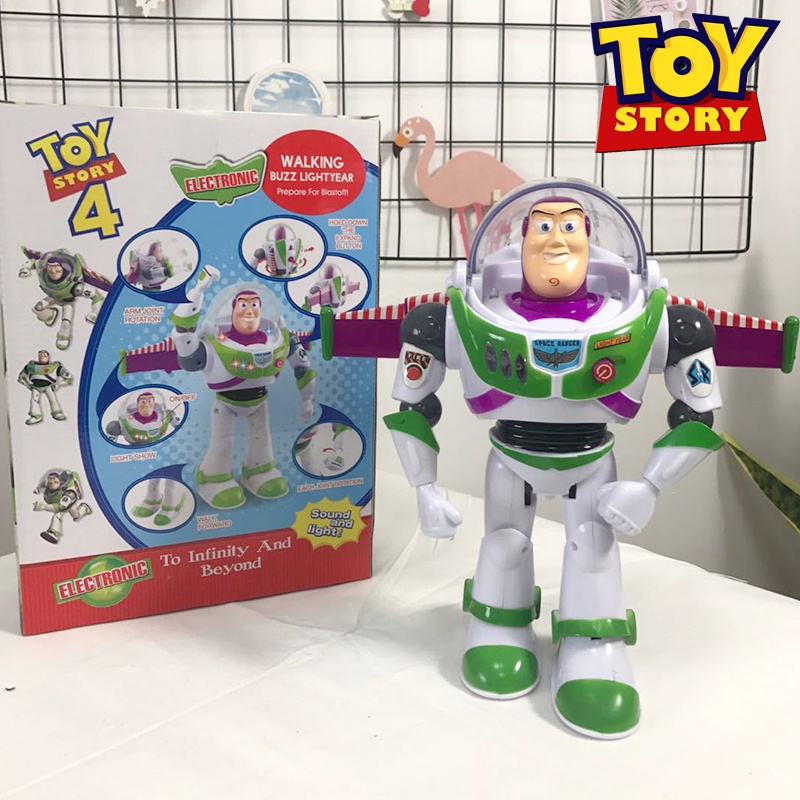 Electric Robot Toy Story 4 Buzz Lightyear character model electric ...