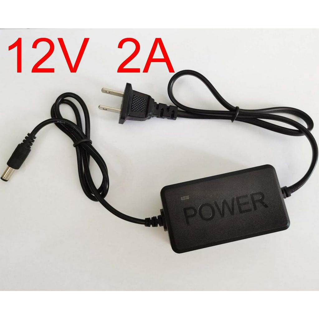 12V2A DC 5.5mm x 2.1mm AC 100V-240V Converter Adapter DC 12V 2A 2000mA 24W Switching Power ...