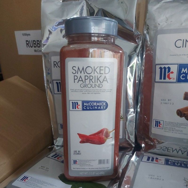 McCkrmick Smoked Paprika Ground 450g Pet Bots | Shopee Philippines
