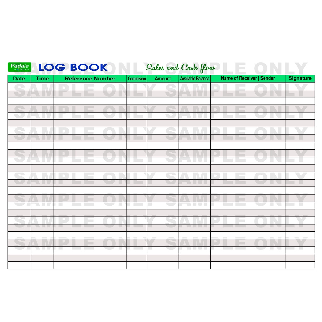 GCash / Maya Center Logbook NEW! | Shopee Philippines