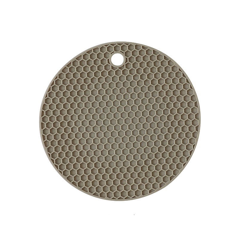 Insulation Rubber Mat Non-slip Pot Holder Heat-Resistant Honeycomb ...