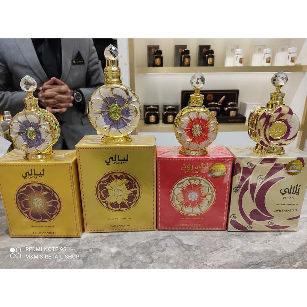 Swiss Arabian LAYALI Perfume Oil & EDP, Layali Rogue /Amaali/YULALI ...