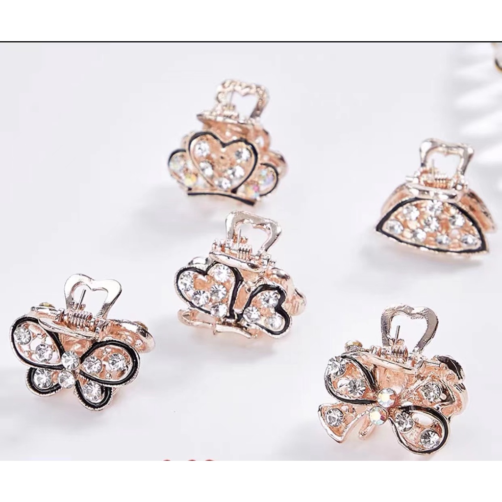 Ur Style Women Fashion Korean Hair Clamps Small Size with stones ...