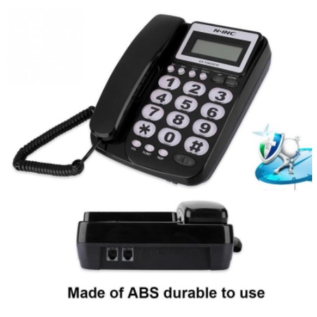 SC KX-T2025 Desk Wired Landline Telephone Wall Mounted Ofiice Home ...