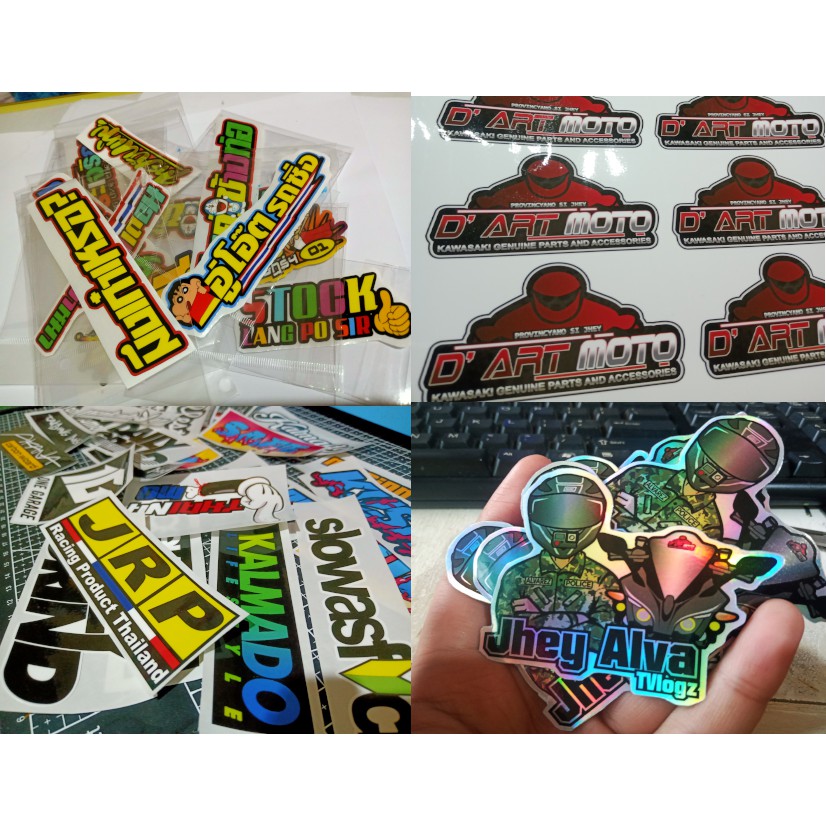 Printed Stickers (Thai,Logo, Customized, etc) | Shopee Philippines