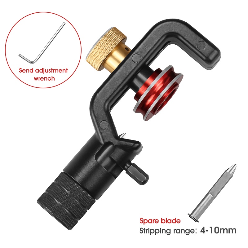 Armored cable stripper longitudinal transverse cable opener ...