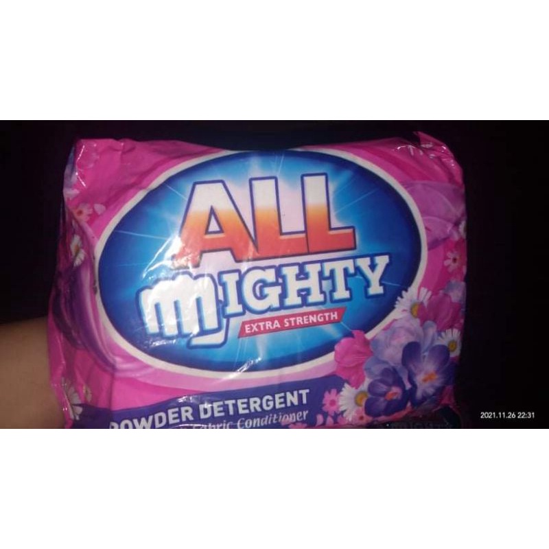 MIGHTY DETERGENT POWDER | Shopee Philippines