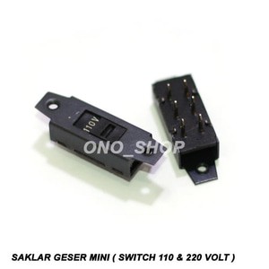 Mini Sliding Switch (110 & 220 Volt Switch) | Shopee Philippines