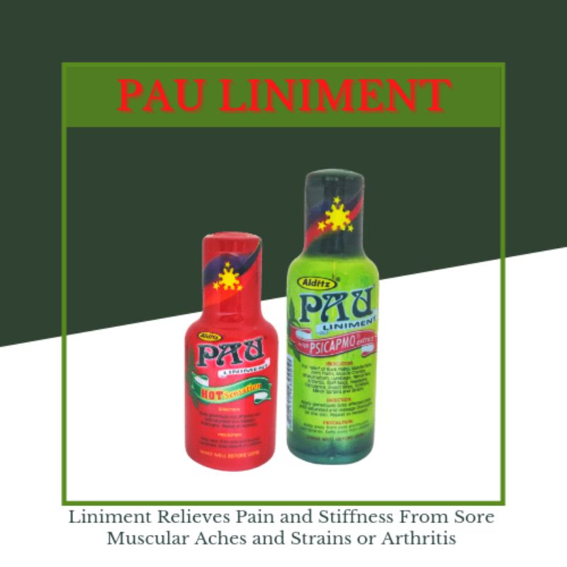 SALE Aldritz Pau Liniment 15mL 30mL 60ml | Shopee Philippines