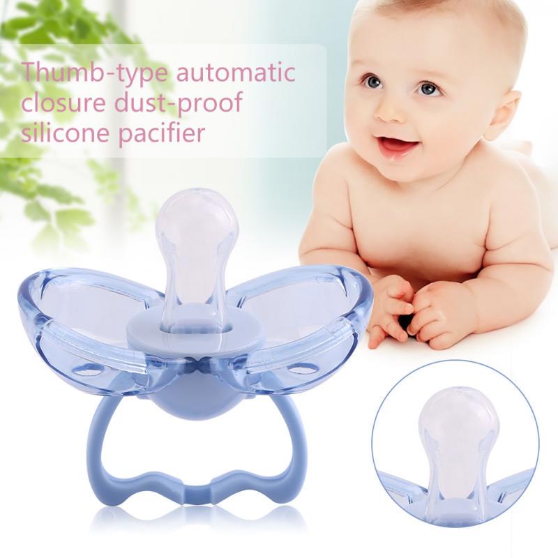BPA Free Silicone Baby Pacifier Soother Nipple for Toddlers Silicon ...
