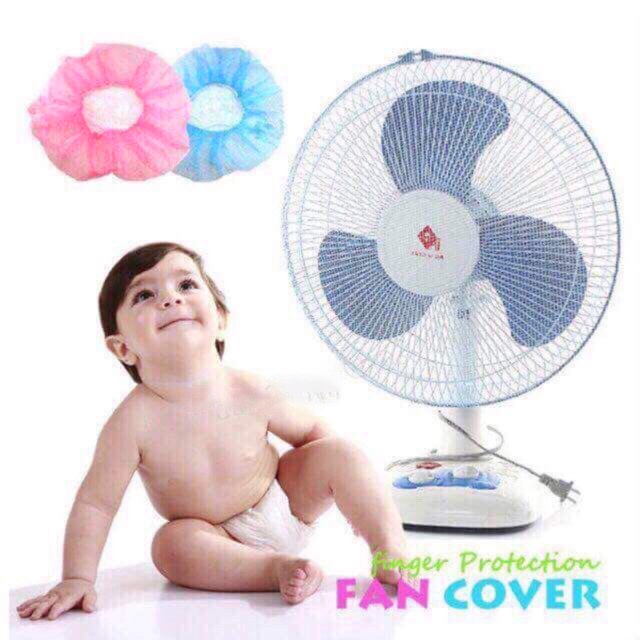 HJ Baby Electric fan cover safety for babies can fit to 19inch | Shopee ...
