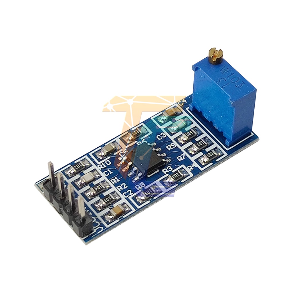 lm358 module LM358 100 Times Gain Signal Amplification Amplifier ...