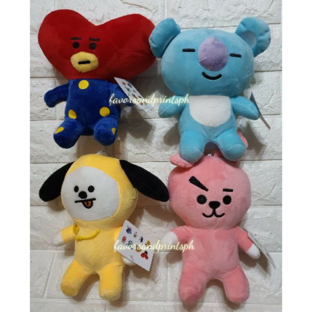 BTS 21 STUFFED TOY SET (4 characters/set) | Shopee Philippines