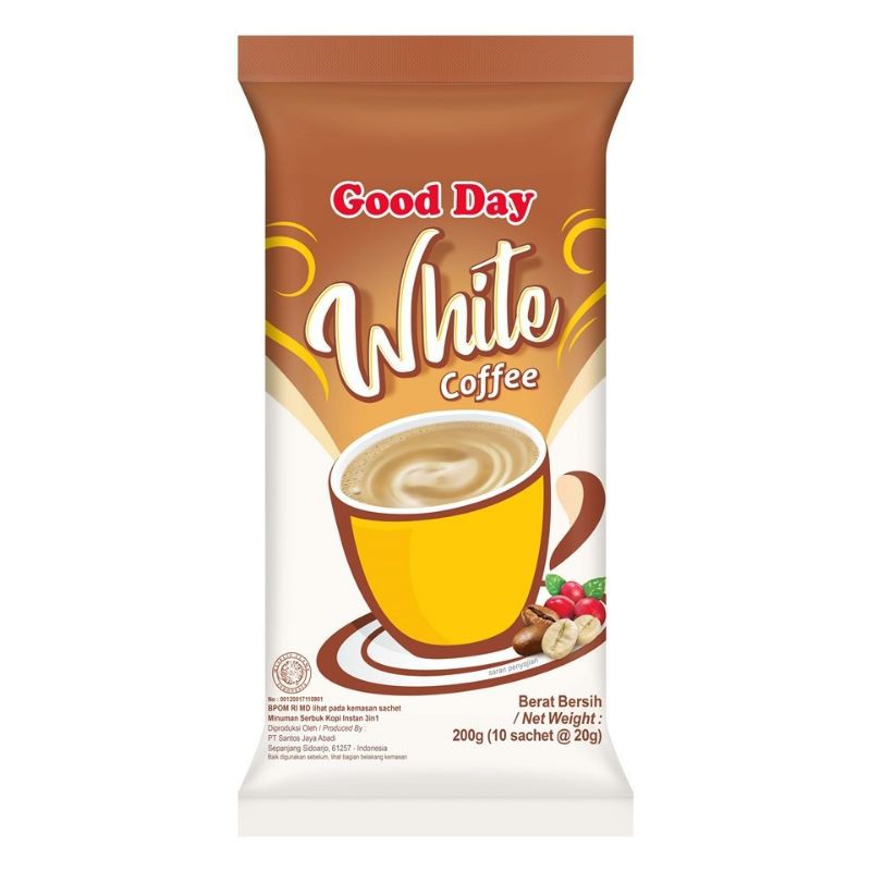 Good Day White Coffee (pack Packaging) | Shopee Philippines
