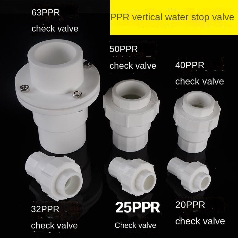 PPR Vertical Type Check Valve 0.4~1-Inch PPR Check Valve 20/~ 63ppr ...