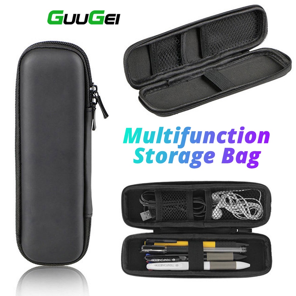 Guugei Black EVA Hard Shell Stylus Pen Pencil Case Holder Box Storage ...