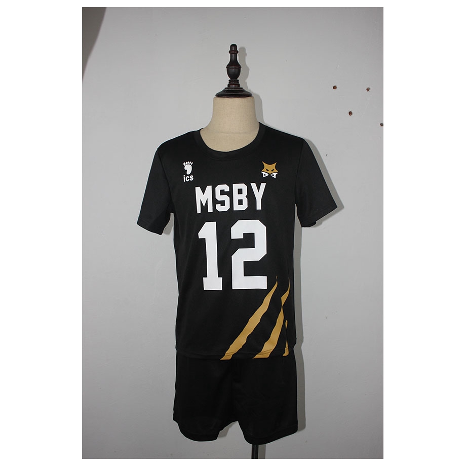 Haikyuu MSBY BJ Cosplay Costume Karasuno Bokuto Shoyo Atsumu Short ...