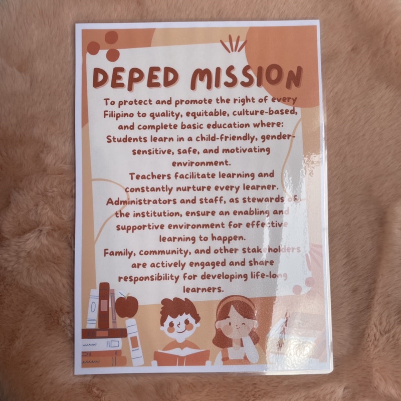 Deped Mission Vision Core Values Laminated Classroom Design Shopee ... Deped Mission Vision Core Values Laminated Classroom Design Shopee ...