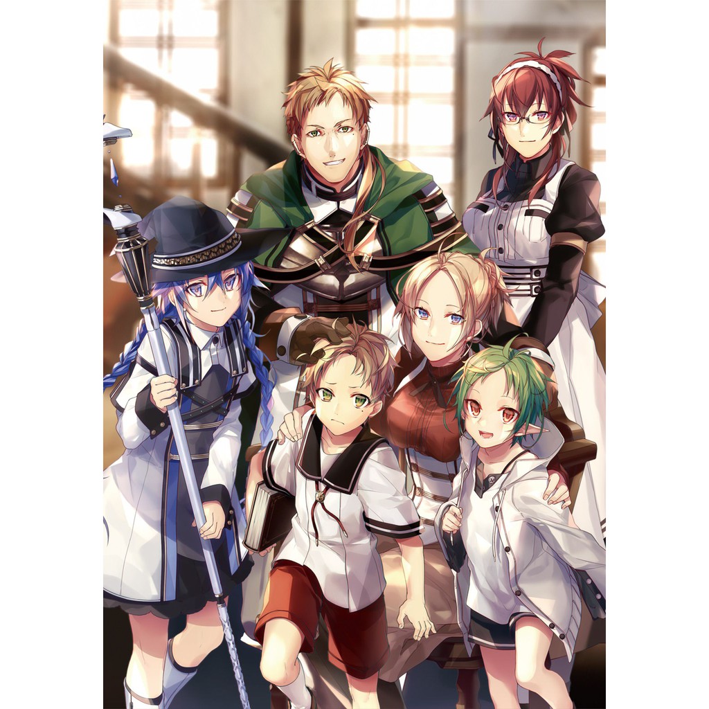 Mushoku Tensei: Jobless Reincarnation Posters / Japanese Anime A4 Size ...