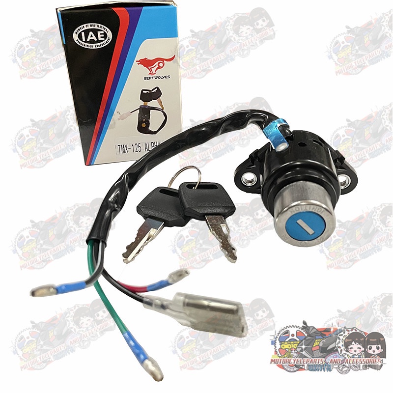 LJ Motorcycle Ignition Switch Main Switch Tmx 125 Alpha | Shopee ...