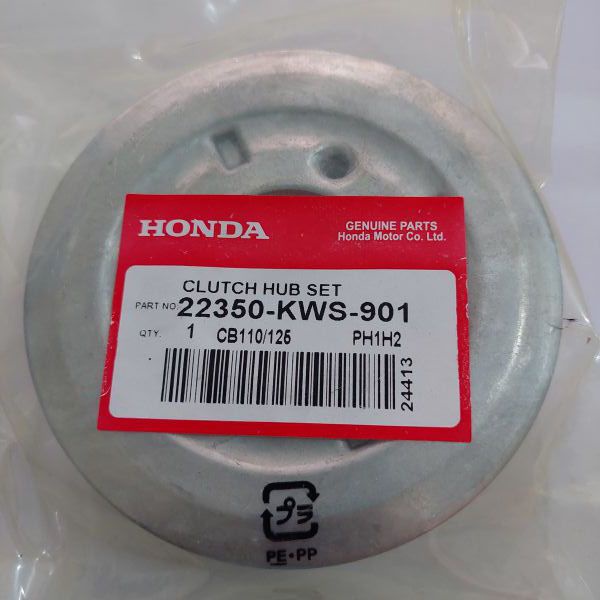 Honda CB125/110 CLUTCH HUB CLUTCH WHEEL SET 22350-KWS-901 Genuine Parts ...