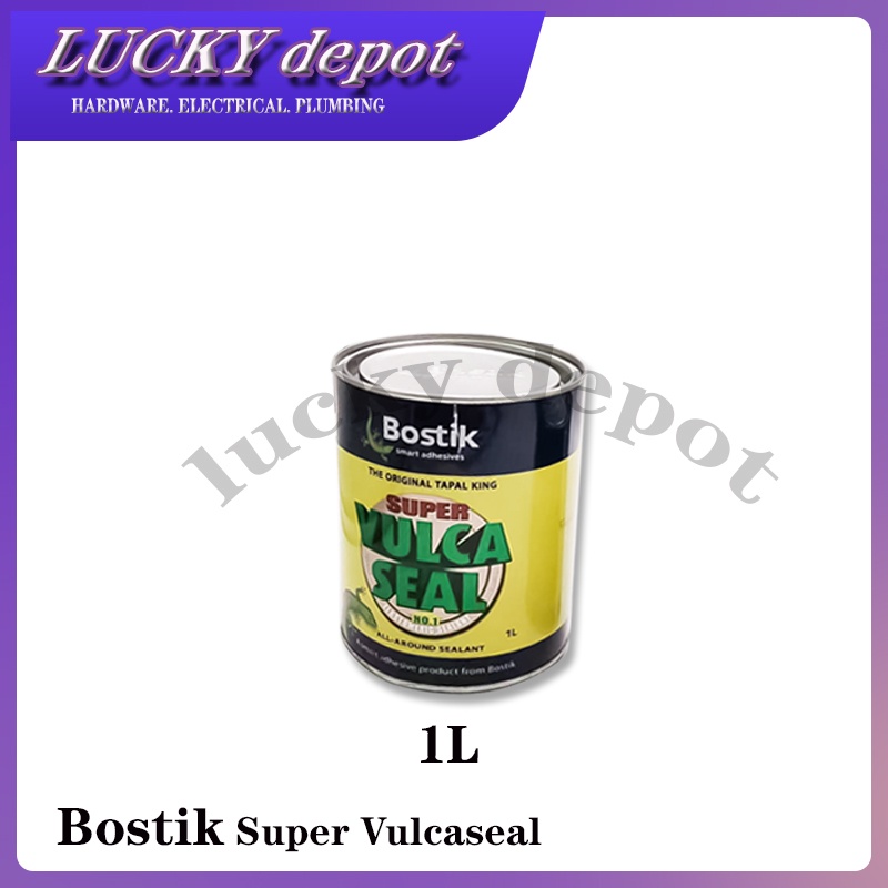 ORIGINAL SUPER VULCASEAL 1/4L / 1/2L / 1L ( BOSTIK ) | Shopee Philippines