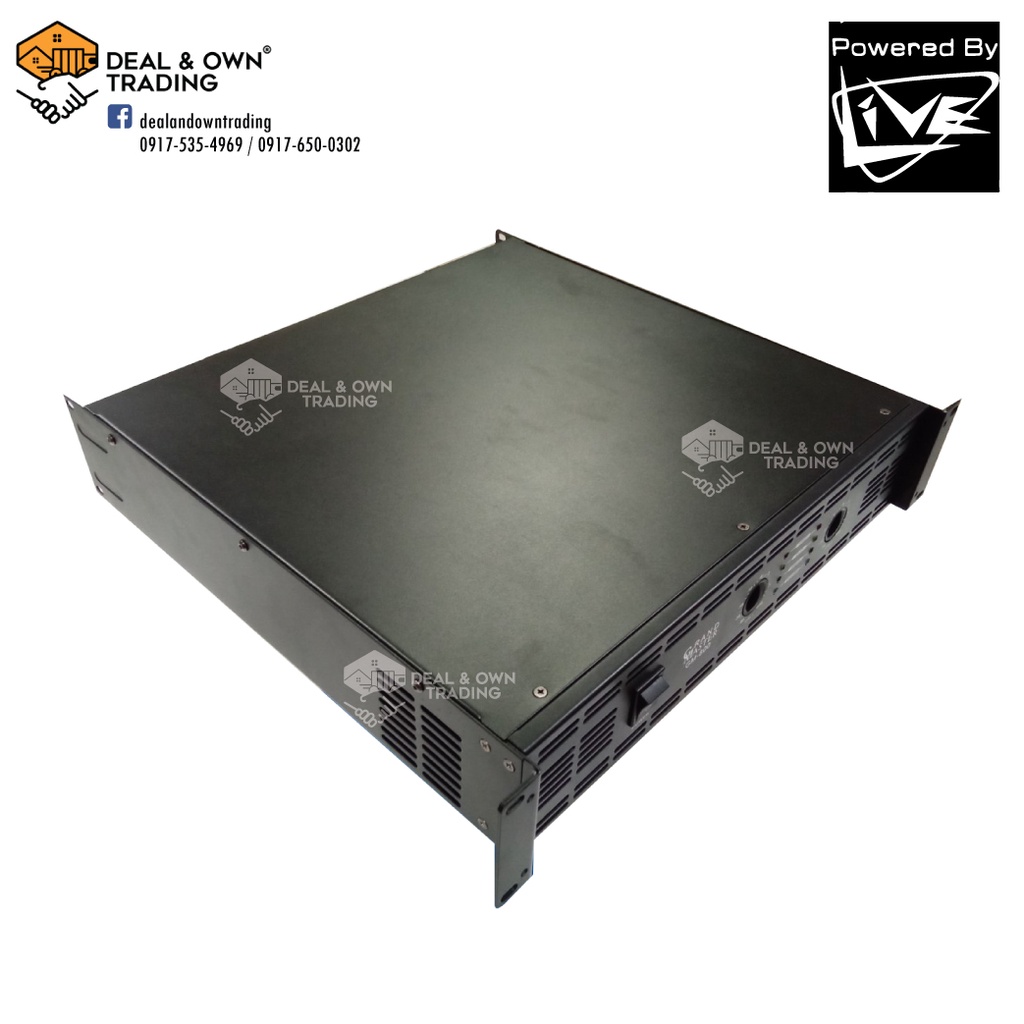 Live Grandmaster GM-800 450W RMS Powered Amplifier | Shopee Philippines
