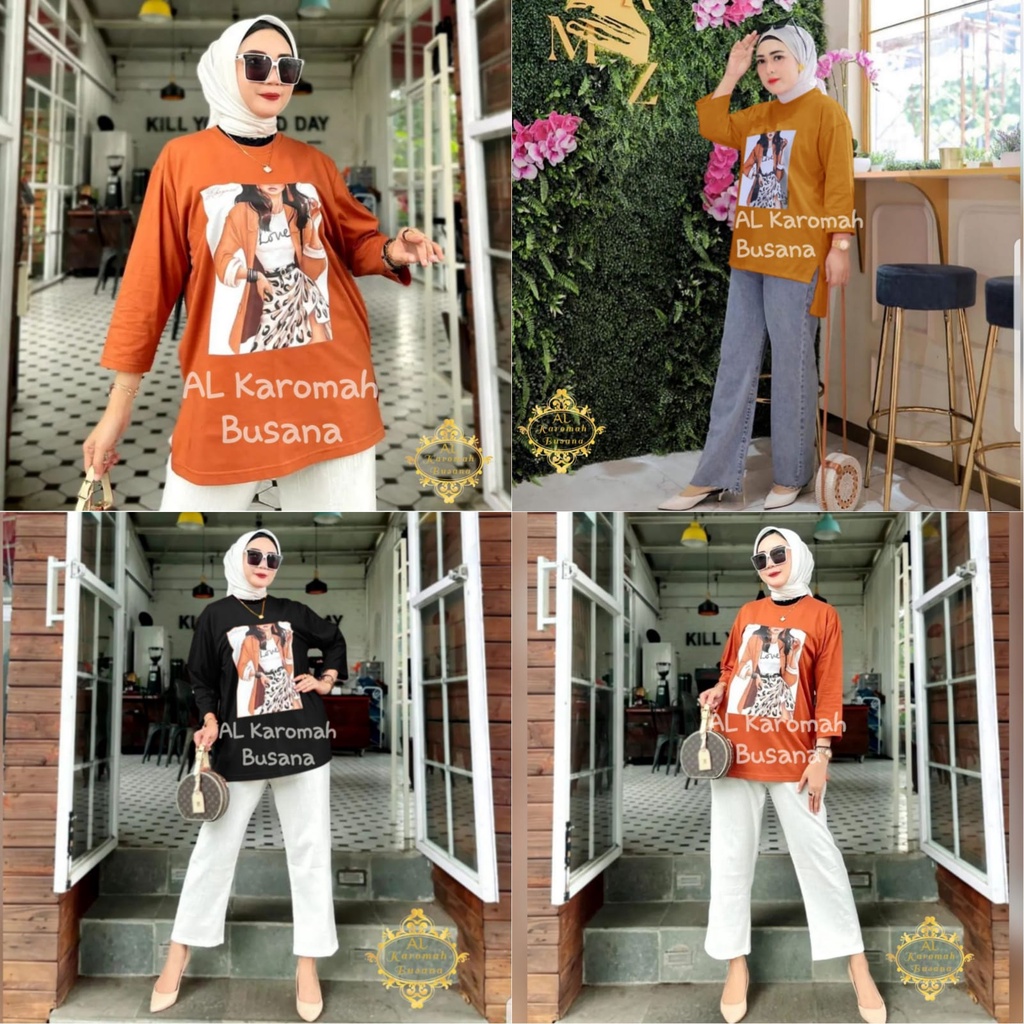 Viral Oversized Tops 7/8 Sleeves / Oversized Tops with Blazer Girls ...