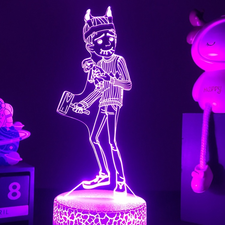 Horror Manga Souichi Tsujii Junji Ito Uzumaki 3D LED Lamp for Bedroom ...