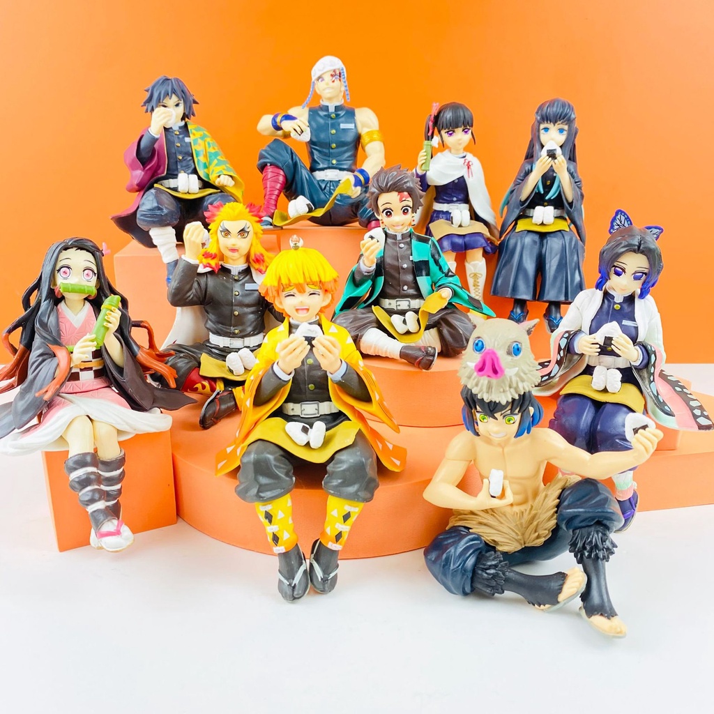 Demon Slayer Blade Blind Box Seated Rice Ball Kamado Tanjirou Kamado ...