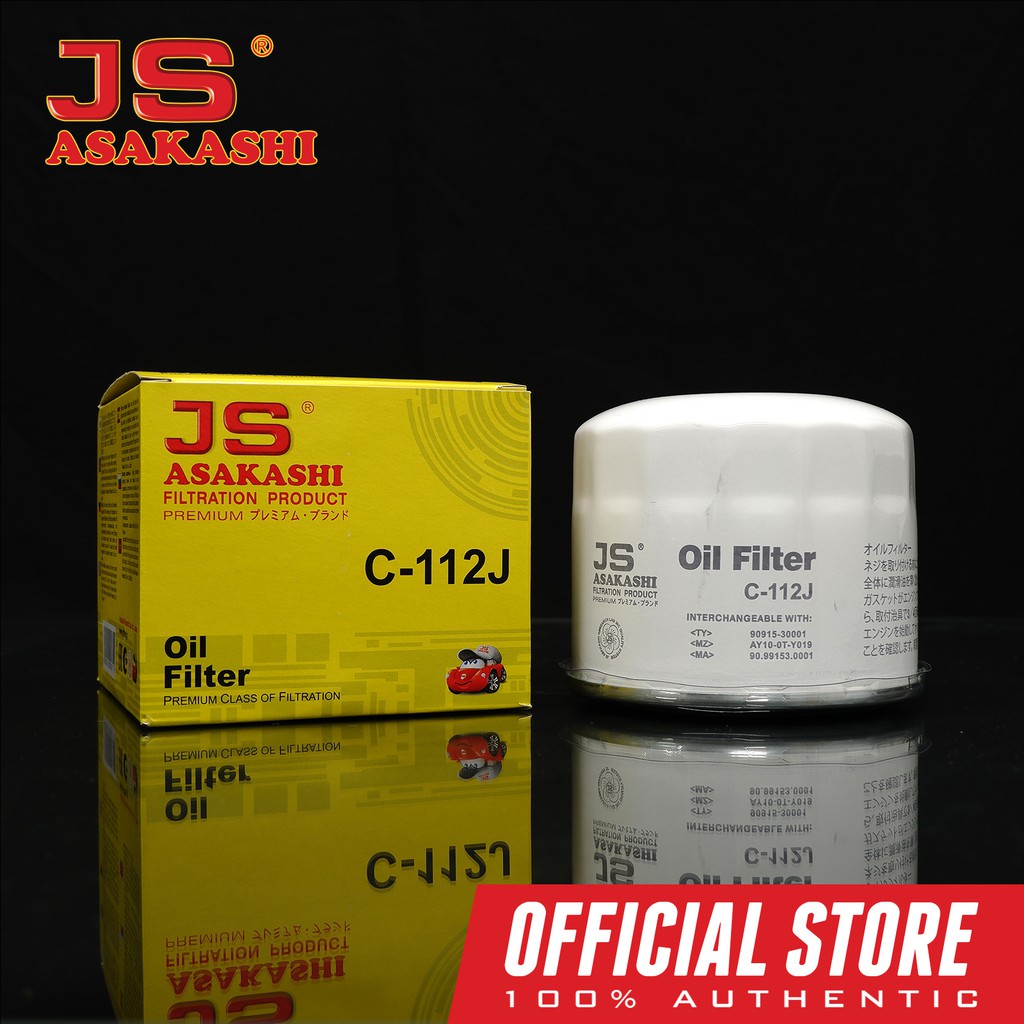 JS Oil Filter C112J for Toyota Tamaraw FX DSL, 1C, 2C (Vic C-112 ...