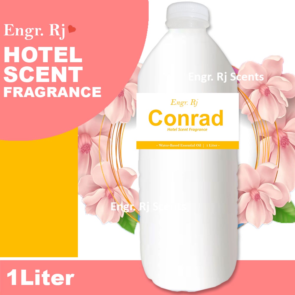 Engr. Rj CONRAD Premium Hotel Scents 1 Liter for Humidifier Diffuser ...