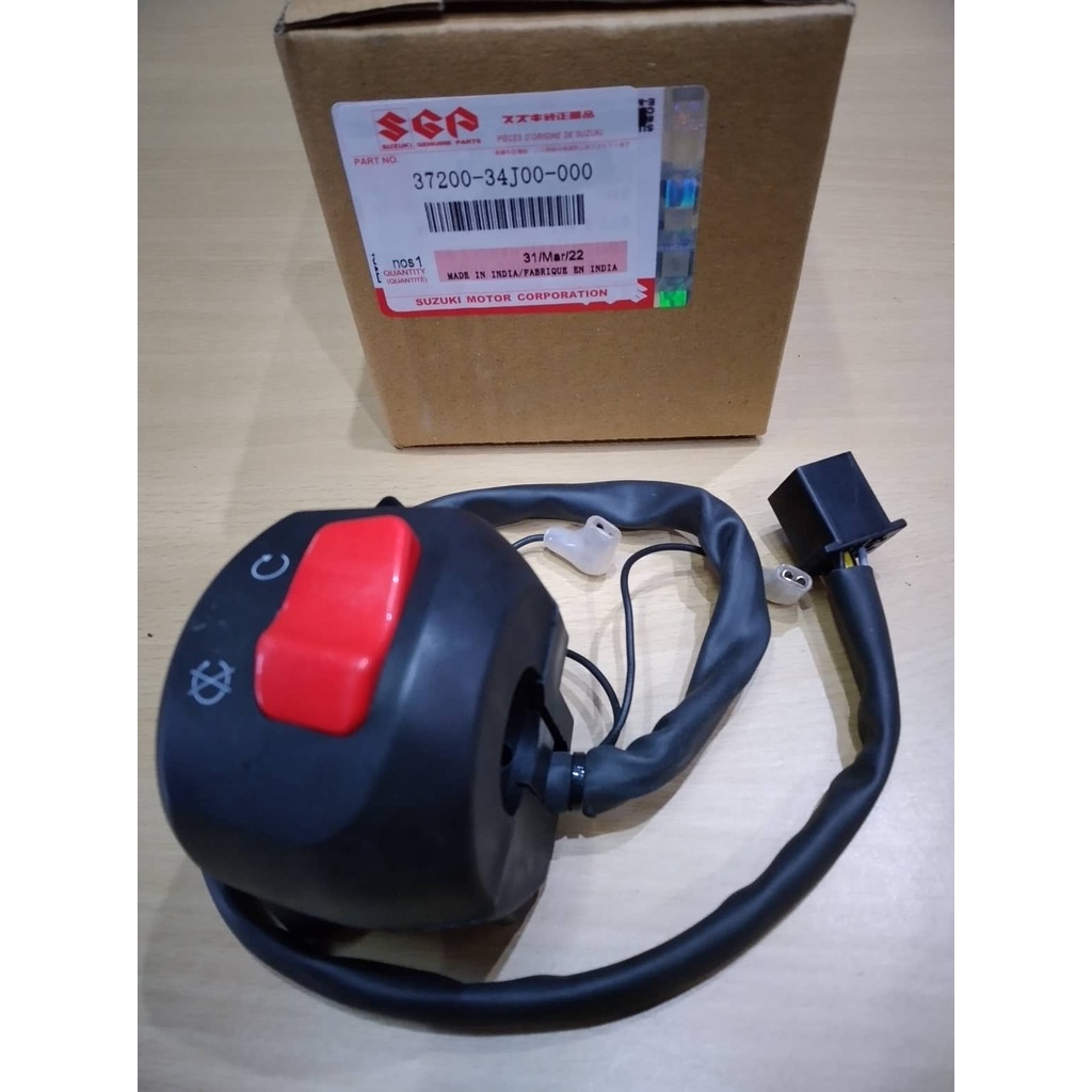 Suzuki Switch Assy Handle RH for Gixxer150 (37200-34J00-000) | Shopee ...