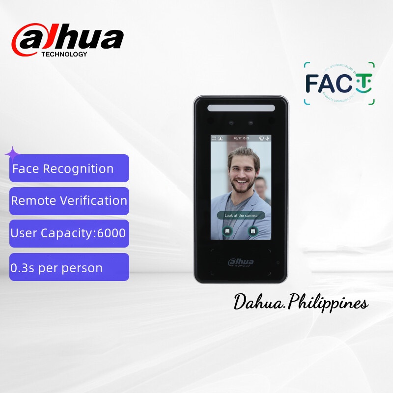Dahua Face Recognition Attendance Machine 4.3 inch screen Electronic ...