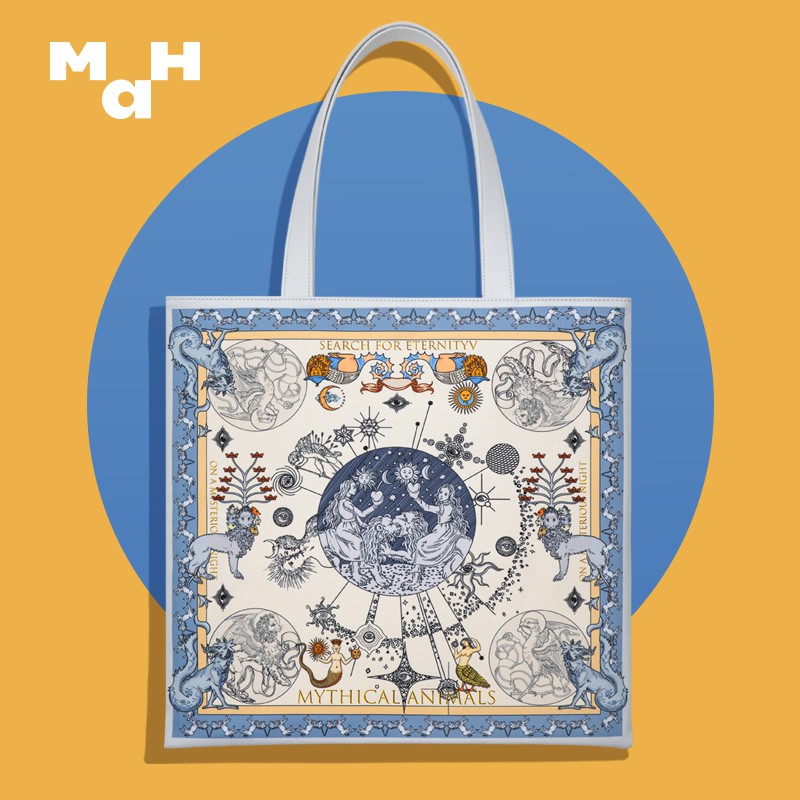 MAH Tote Bag Large Capacity Commute Shoulder Bag for Women | Shopee ...