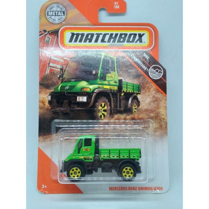 Matchbox - Mercedes-Benz Unimog U300 (SEALED) | Shopee Philippines