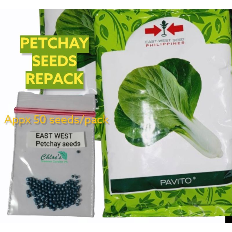 Petchay Seeds Repack Eastwest Pavito High Germination rate | Shopee ...