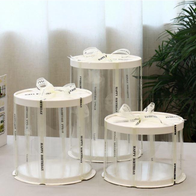 5pcs ROUND Clear Cake Box | Shopee Philippines